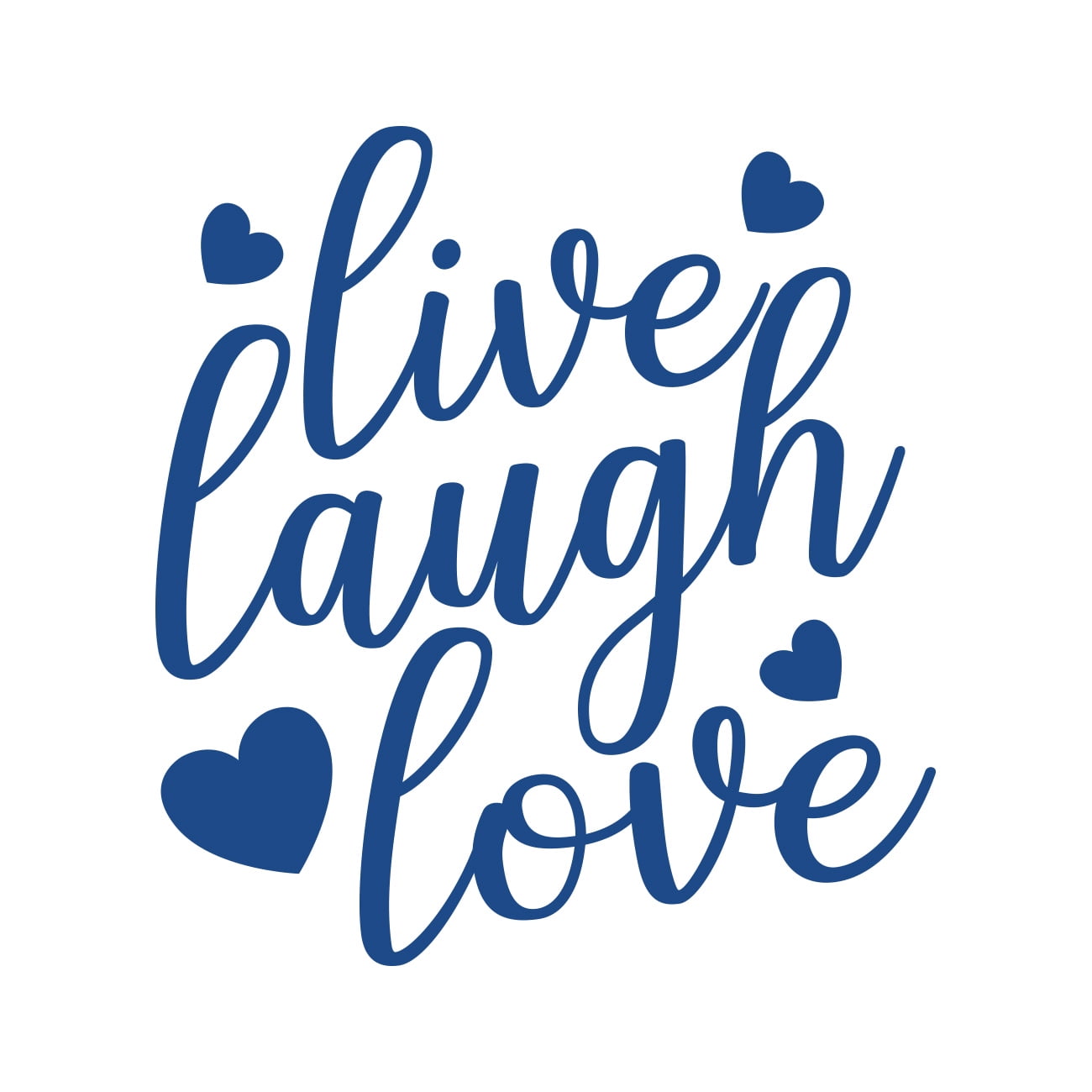 Live Laugh Love Sticker Decal Die Cut - Self Adhesive Vinyl ...