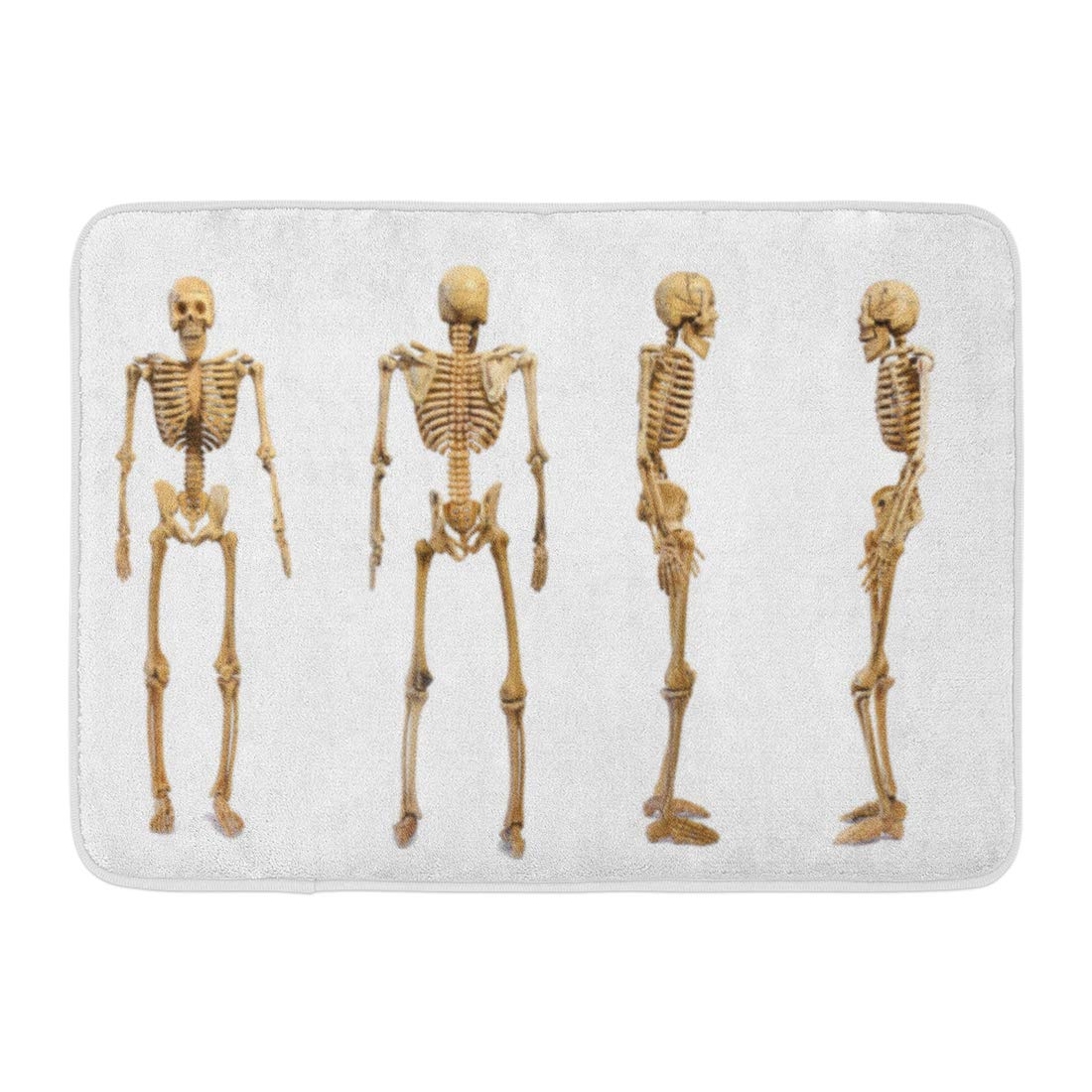 YUSDECOR Abstract Body The Pattern Human Skeletons White Four Puppet ...