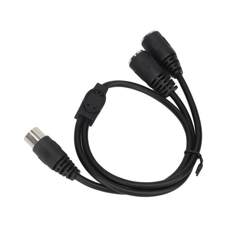 DIN 5 Pin Adapter Cable, Flexible Pure Copper Core 1.6ft PVC DIN 5 Pin ...