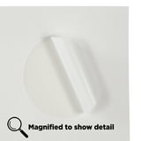 JAM Paper Circle Label Sticker Seals, 1 2/3 in, White, 120 Round Labels ...