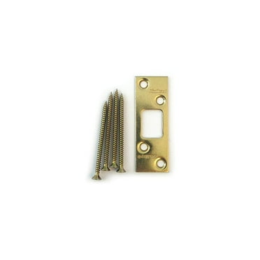 Brass Security Strike, 1-1/8 in. x 6 in. - Walmart.com