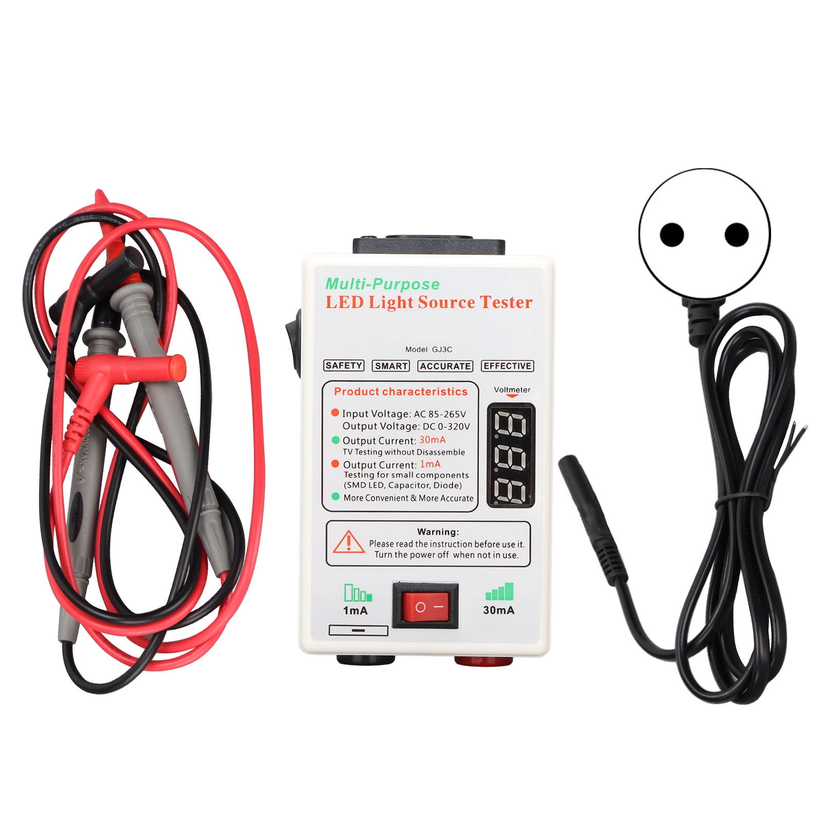 Probador de LED Probador de fuente de luz de TV LCD multiusos para ...