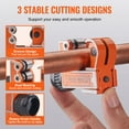 KFFKFF Mini Tubing Cutter, 1/8" - 1-1/8" O.D. Mini Copper Pipe Cutter ...