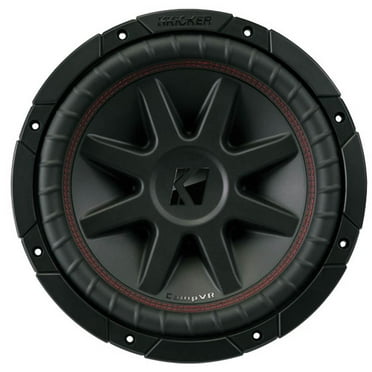 KICKER CompC 8 Inch Dual 4 Ohm SVC 200W RMS Power Car Audio Black ...