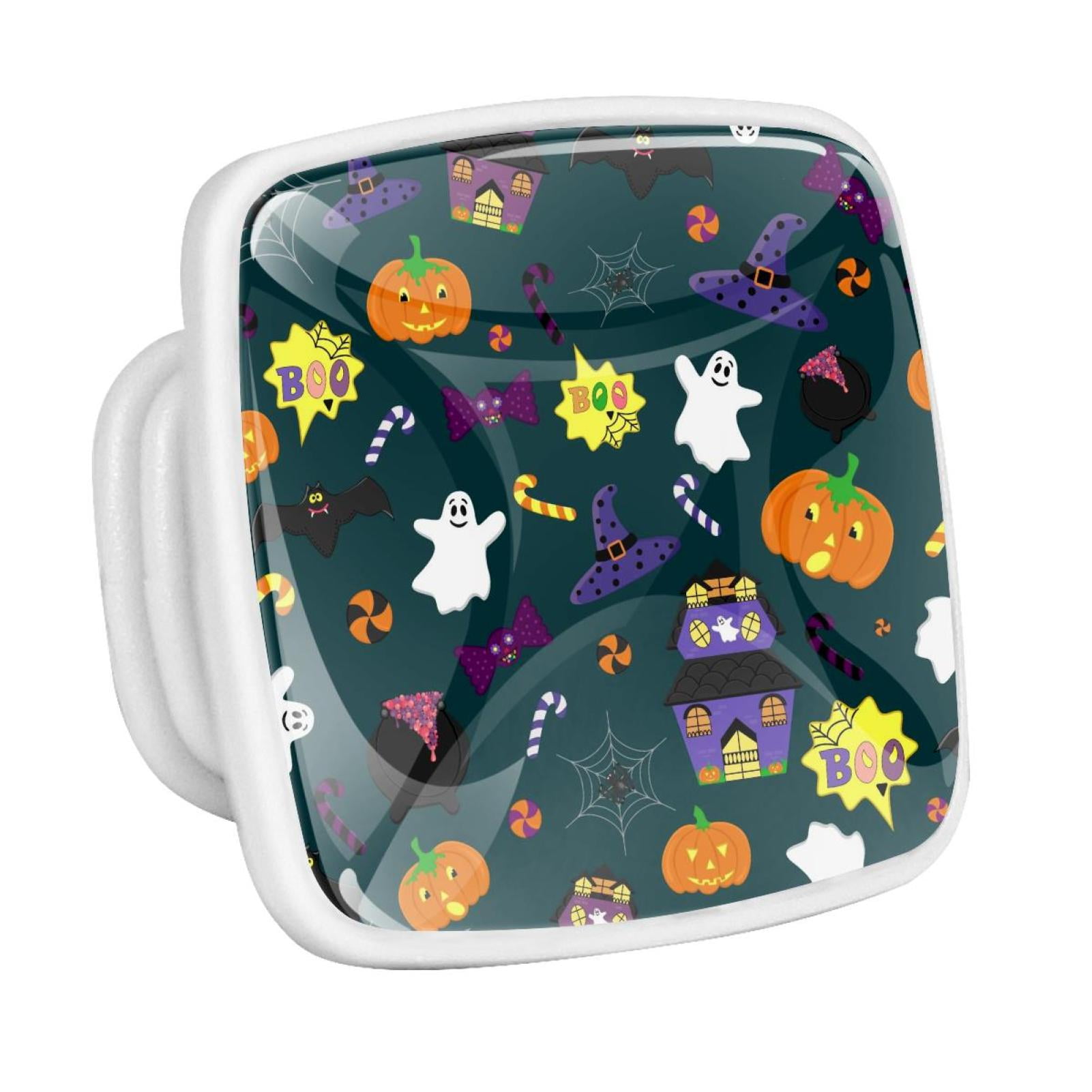 4PCS Square Cabinet Fluorescence Knob Glowing in the Dark Furniture ...