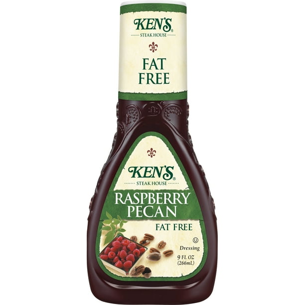Ken's Steak House Fat Free Raspberry Pecan Salad Dressing 9 fl. oz ...