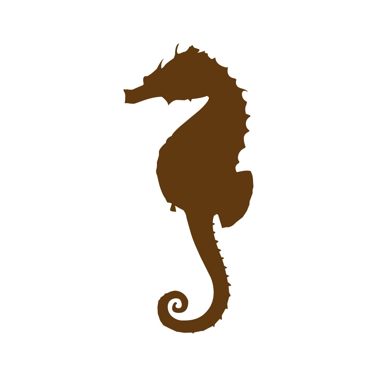 Seahorse Sticker Decal Die Cut - Self Adhesive Vinyl - Weatherproof ...
