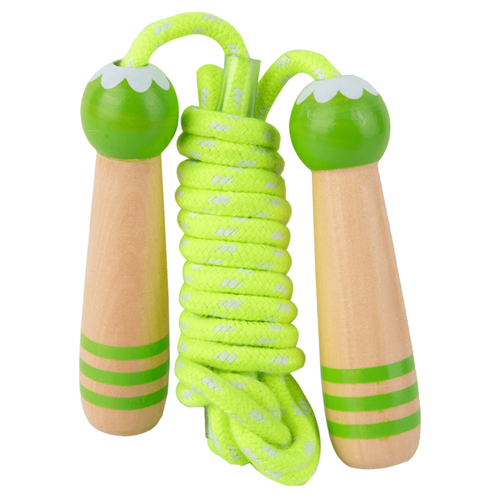Jump Rope for Women Men Kids Girls Boys Wooden Handle Jumping Ropes ...