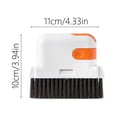 3 Pcs Window Sill Cleaner Tool 4.3 x 4 Inch with Hard Bristle Brush ...