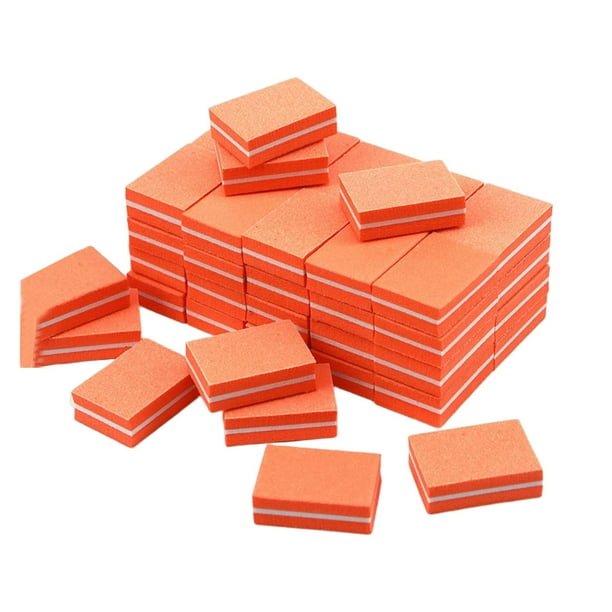wolftale 50 Pieces Mini Buffing Files Block Manicure Colorful Sponge ...