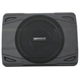 Rockville SS8P 400W Slim Under-Seat Car/Truck Subwoofer Sub+Amp Kit ...
