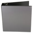 Economy 3-Ring View Binder, 3" Capacity, 11 x 8.5, Black with Non-Glare ...