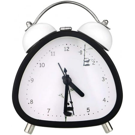 3 Small Triangle Analog Twin Bell Alarm Clock For Bedroom Teen, Cute ...