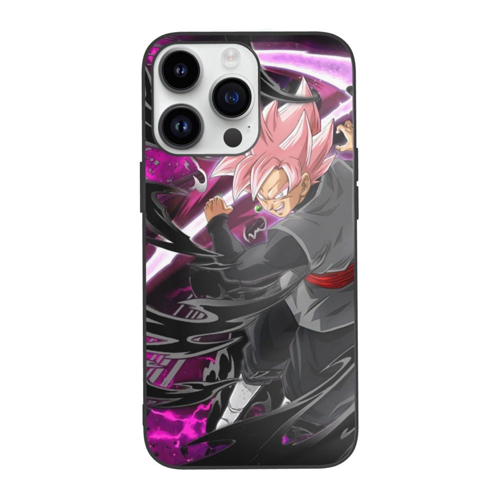 DBZ Goku Black Death Sickle Phone Case for iPhone 14 Plus Pro Max ...