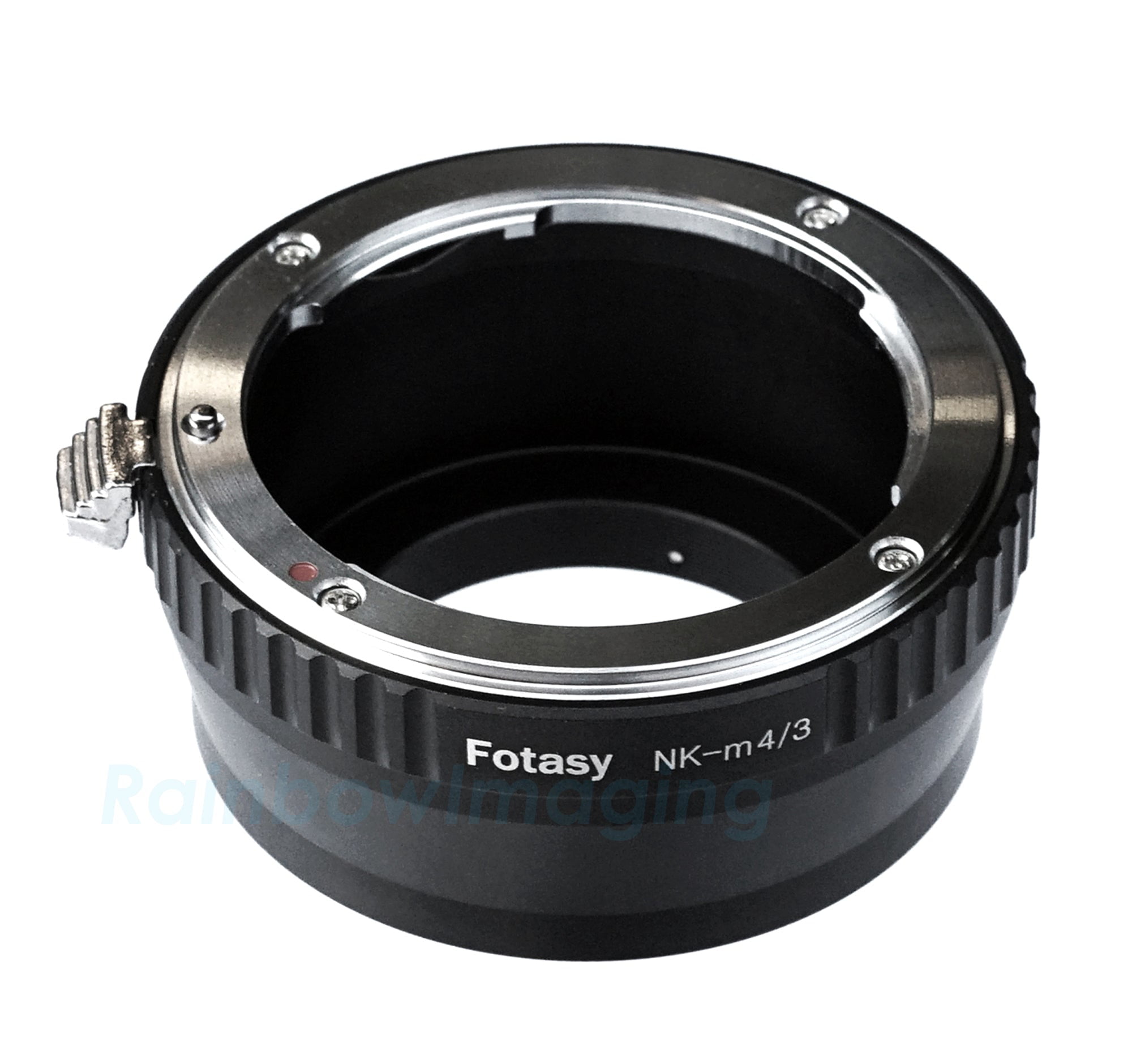 Fotasy Nikon F Mount lens to Micro 4/3 Adapter, fits Olympus OM-D E-M1 E-M5 E-M10 I II III IV E ...
