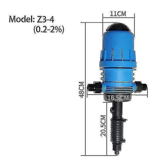 Fertilizer Pump Water Powered Dosing Pump Mix Chemical Injector ...