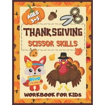 Scissors Skills Preschool Workbook For Kids ages 2-6: A Fun Cutting ...