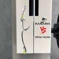 KANAMA Luminous Live Shrimp Hooks - High Carbon Steel Fishing Hooks ...
