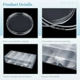 Coofit Clear Coin Capsules Holder, 60Pcs, 40mm, Plastic Storage Box ...