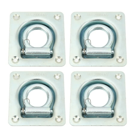 Recessed Boat Hatch Latch,4PCS Recessed Trailer Rope Recessed Tie Down ...