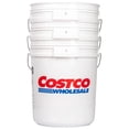Costco Wholesale Bucket, 5 Gallon, White, 3 Count - Walmart.com