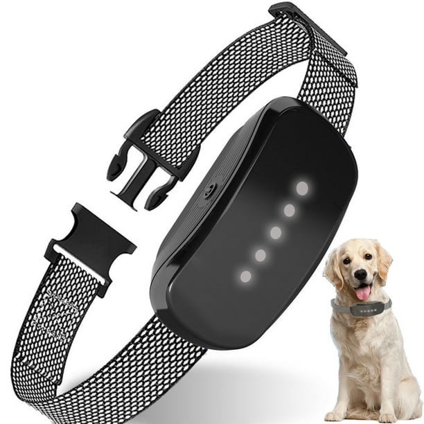 Bark Collar for Dogs Adjustable Training Device Beep + Vibration ...