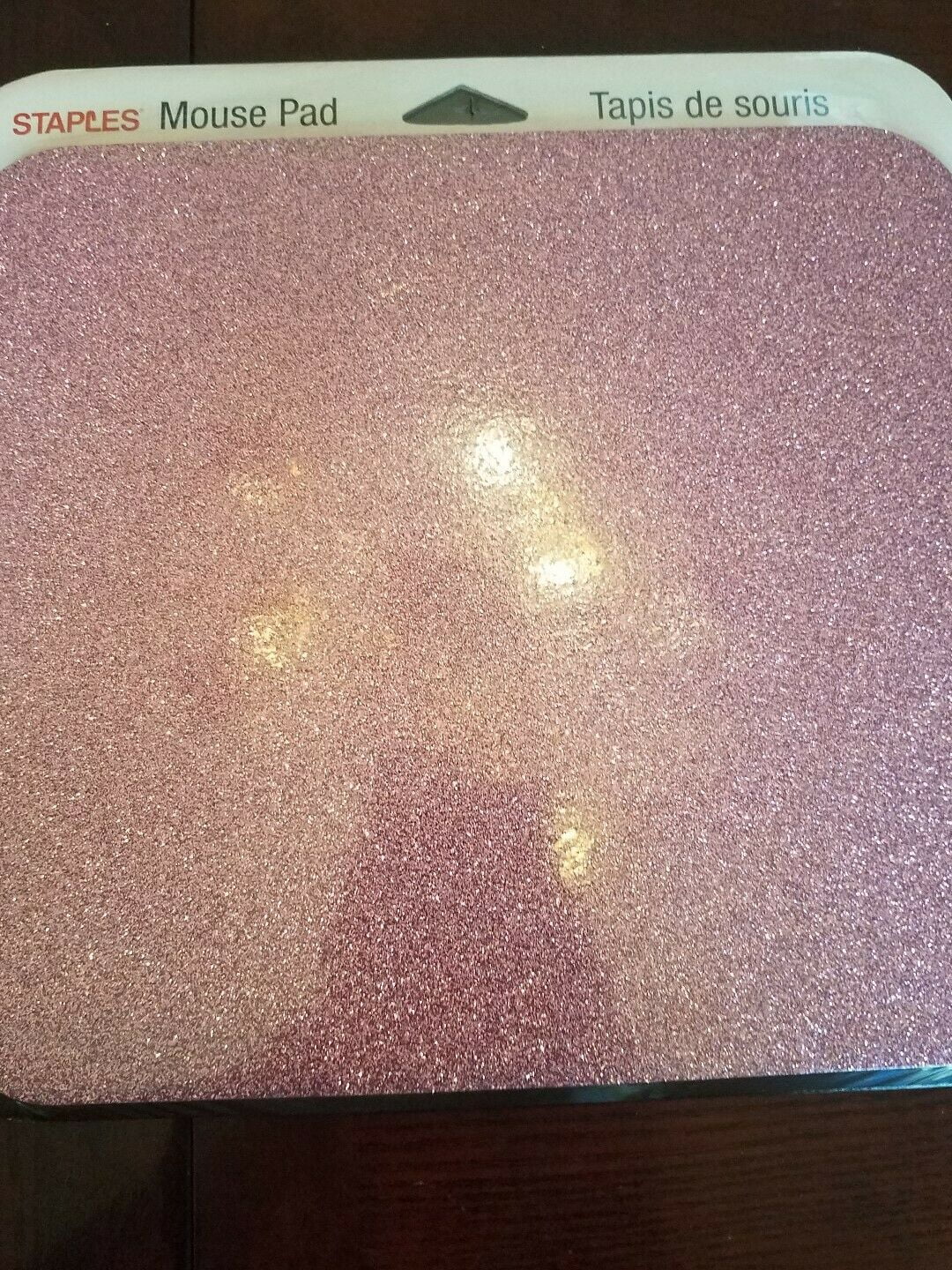 Staples Pink Sparkles Mouse Pad 8 75 In X 7 78 In Walmart
