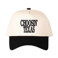 CHOOSIN' TEXAS Letter Embroidered Color Block Trucker Hat Unisex ...