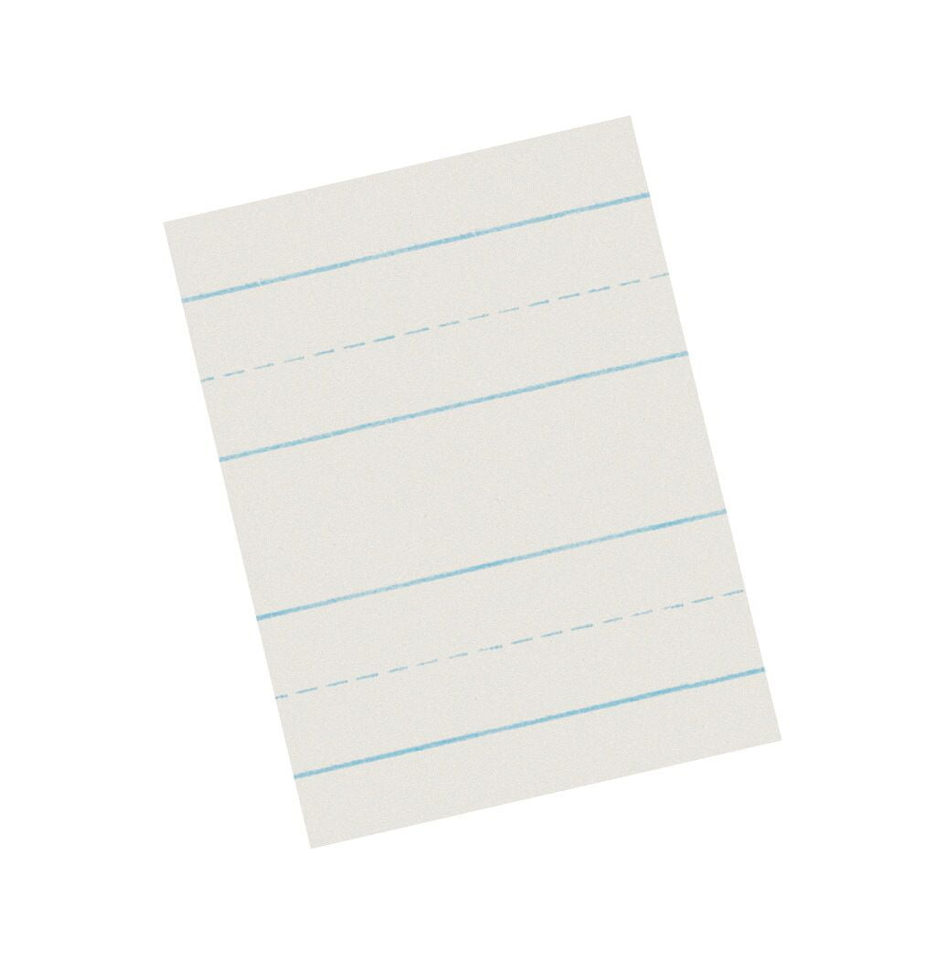 Pacon Skip-A-Line Ruled Newsprint Handwriting Paper, Grade 3, 11" x 8.5 ...