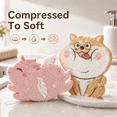 10 Pack Compressed Cellulose Sponges, Colorful Pattern Kitchen Dish ...
