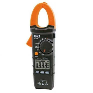 Klein Tools CL600 True RMS Digital AC Auto-Ranging Cordless Clamp Meter ...