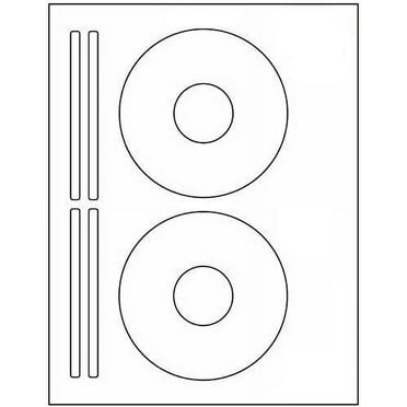 Avery Laser CD Labels Matte White 30/Pack 6692 - Walmart.com