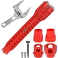 FJSHN-14-In-1 Multifunctional Basin Wrench, Sink Wrench Faucet Tool For ...
