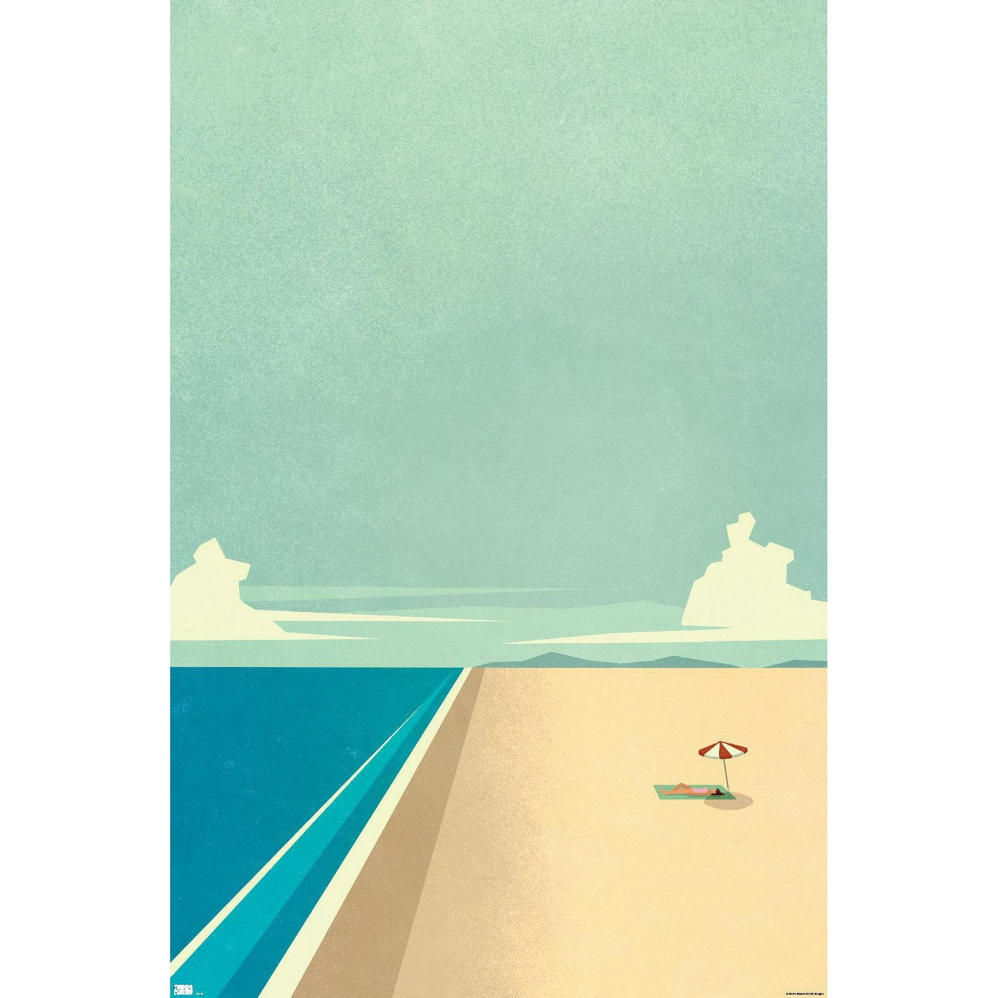 Click here for Trends International Art Deco - Beach Wall Poster... prices