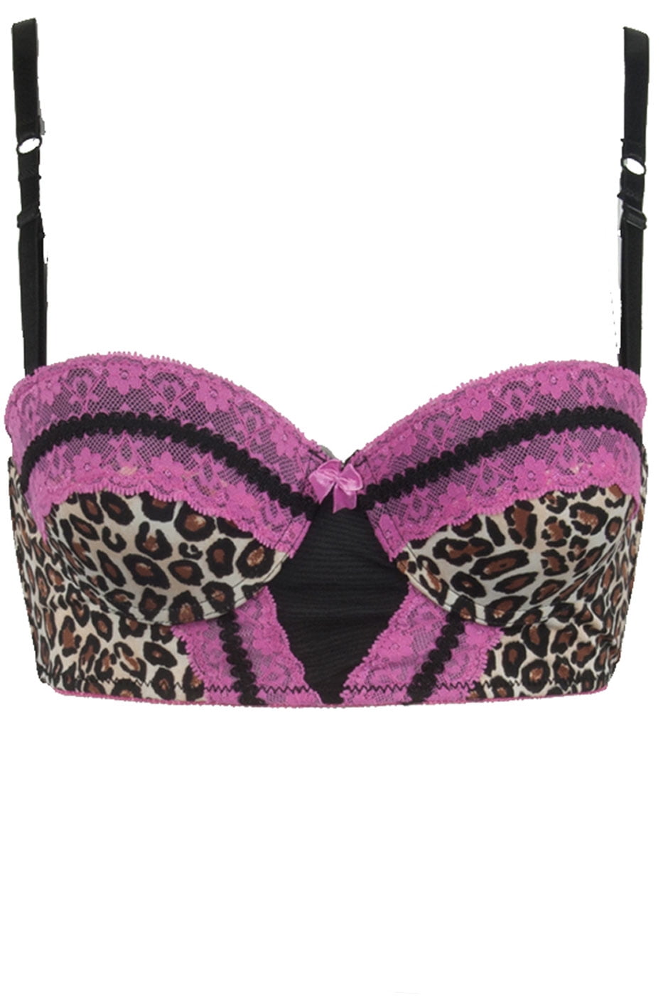 phistic Women Lace Balconette Padded Undewire Push Up Bra (32A-36C ...