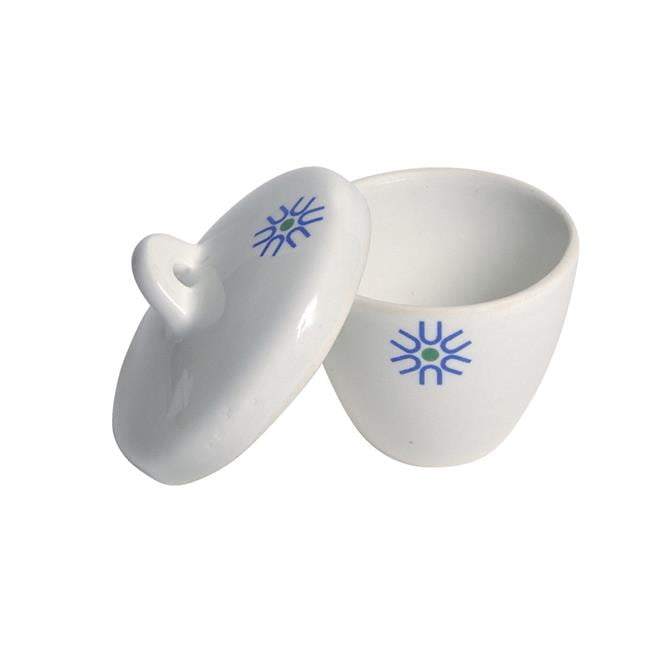 5 ml Porcelain Tall Form Crucible with Cover - Pack of 6 - Walmart.com
