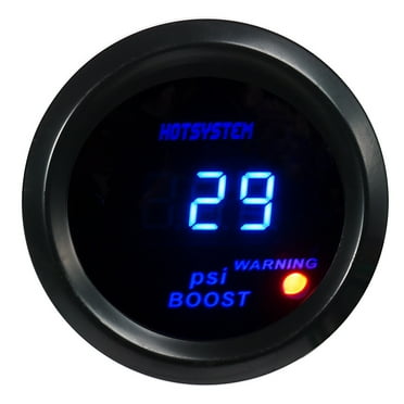 MaxTow Black and Green 100 PSI Turbo Diesel Boost Gauge - Walmart.com