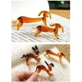AOOOWER Cute Glass Dog Figurine Handcrafted Home Decors Perfect For ...