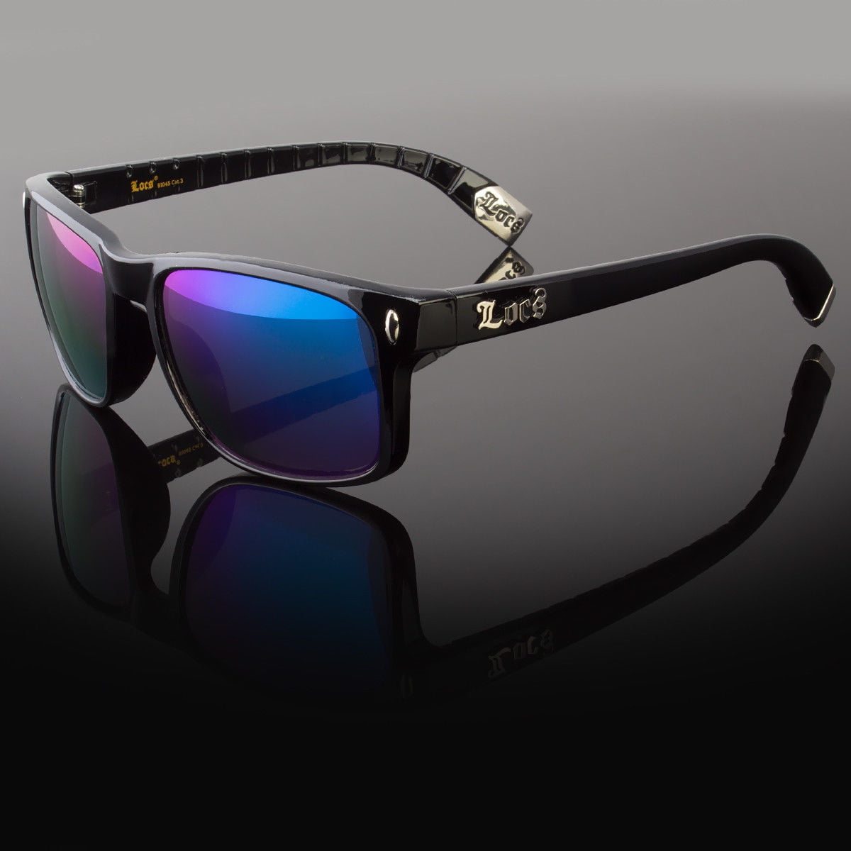Men Dark Lens Gangster Black Og Sunglasses Locs Biker Glasses Usa