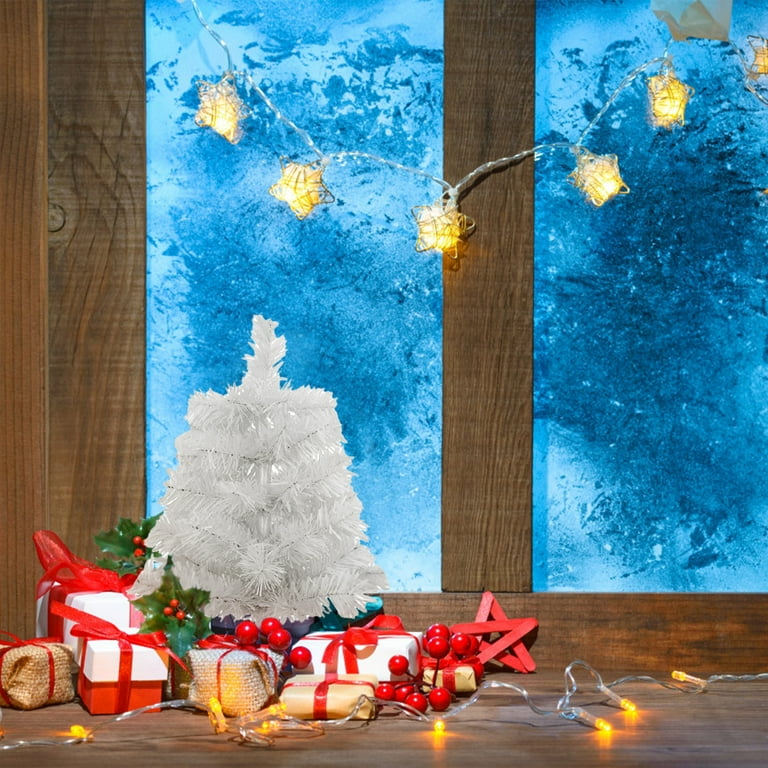 White Tabletop Christmas Trees Artificial Amazon.de: Artificial
