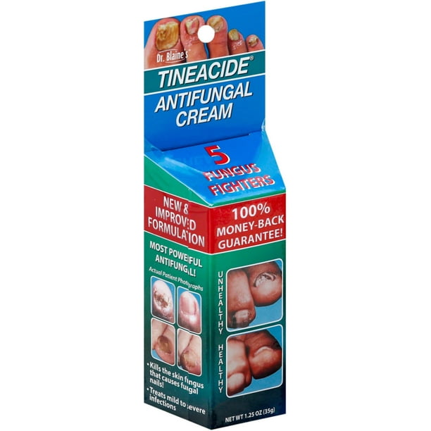 Dr. Blaine's Tineacide Antifungal Cream, 1.25 oz (Pack of 3) - Walmart.com