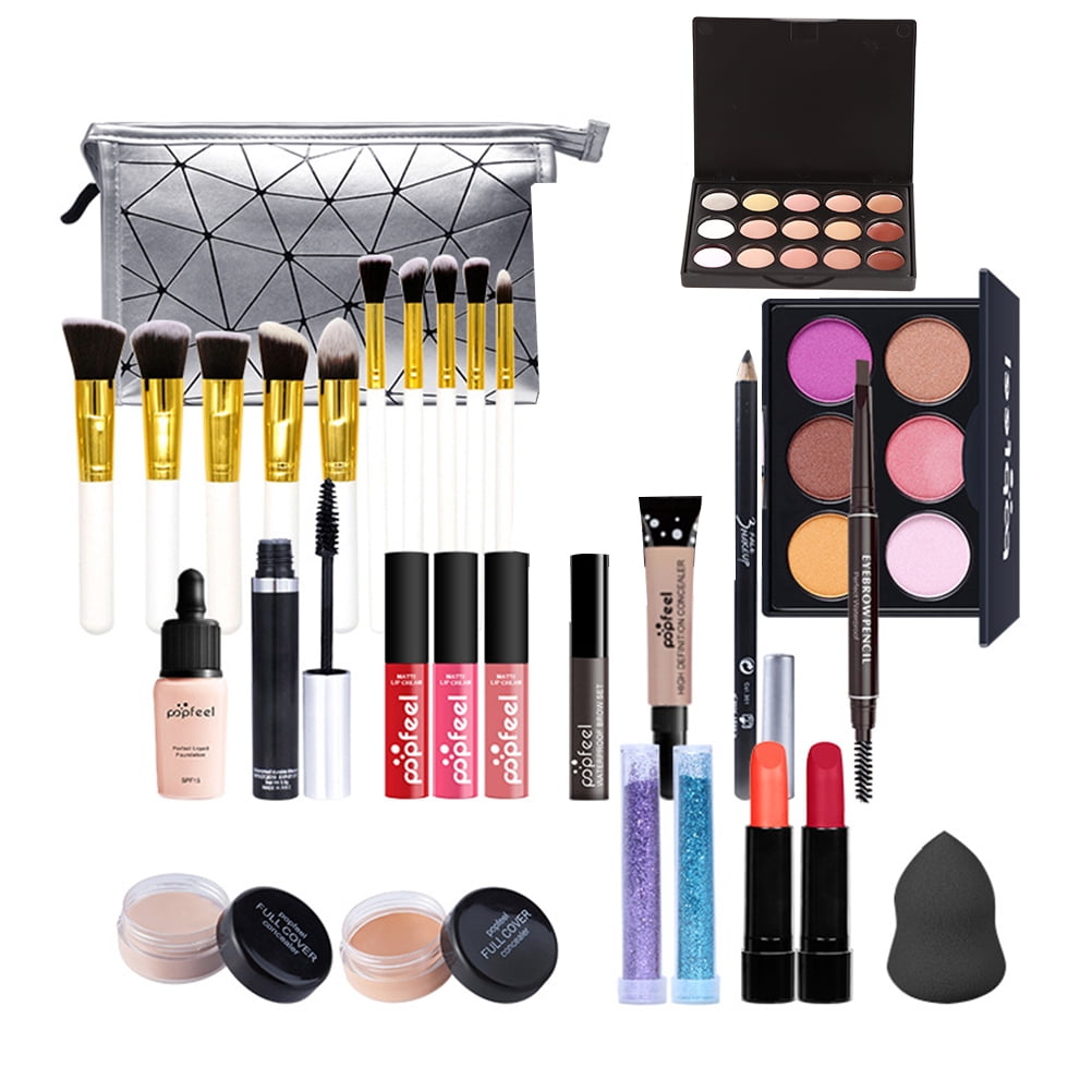 Kit de maquillaje de 29 piezas, juego de cosméticos todo en uno, kit ...