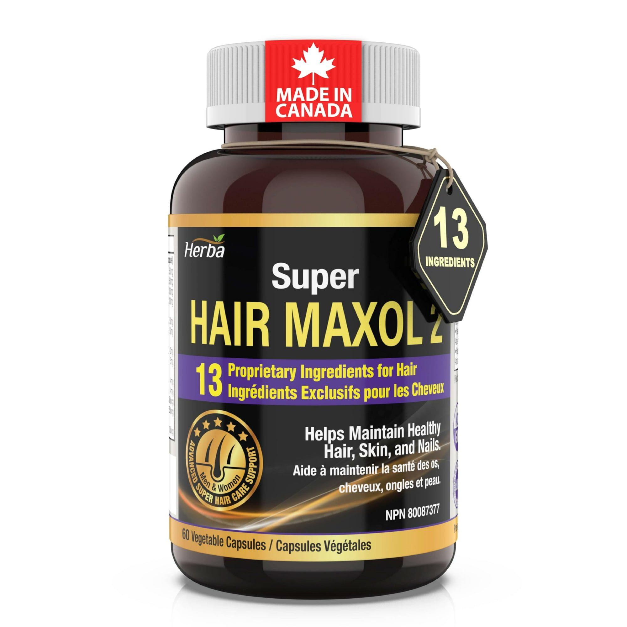 Click here for Herba Hair Maxol 2 - 60 Capsules 13 Natural Ingred... prices