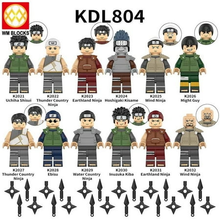 Lego Minifigures Naruto Collection Set for Sale Uchiha Building Blocks ...