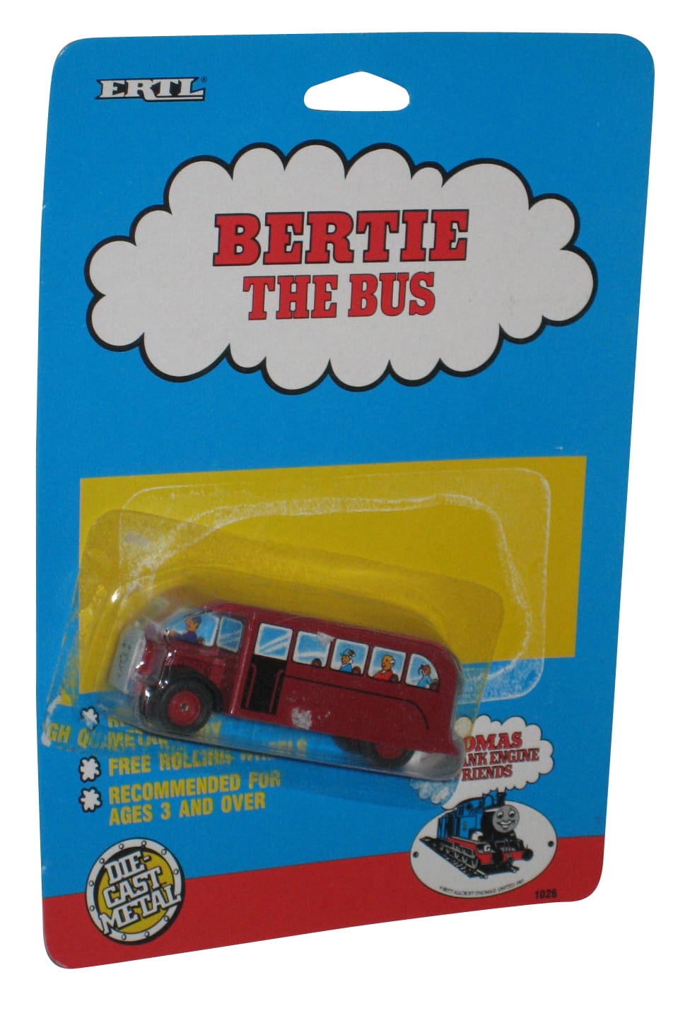Bertie The Bus Toy