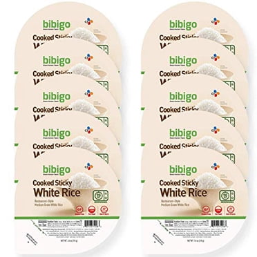 Restaurant-Style Cooked Sticky White Rice, 8 - 7.4-ounce Bowls ...