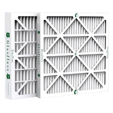 FilterBuy 16 x 25 x 4 MERV 8 Pleated HVAC AC Furnace Air Filters (2 ...
