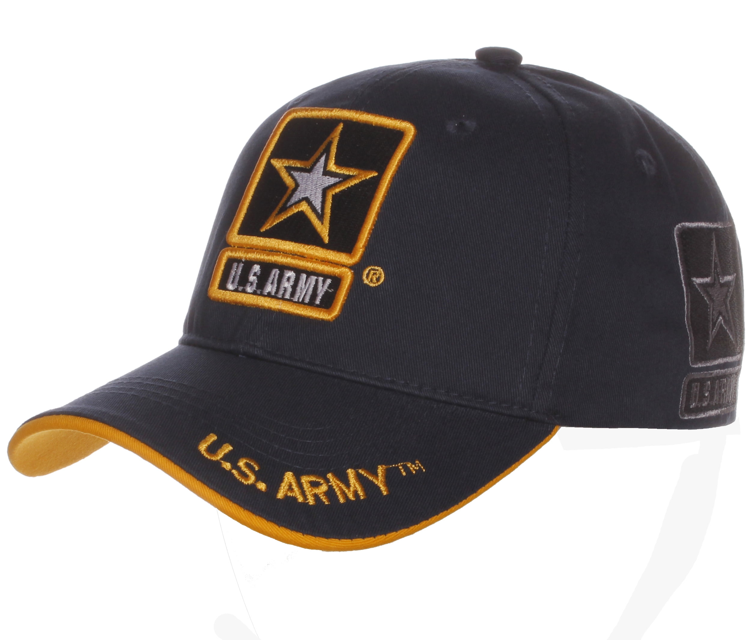 US Army Official License Structured Front Side Back and Visor ...