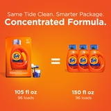 Tide Ecobox Original HE, 96 Loads Liquid Laundry Detergent, 105 fl oz ...