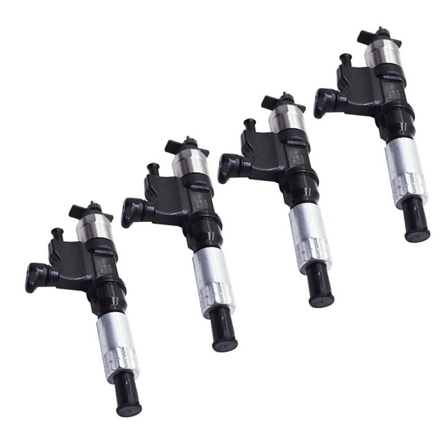 4 X Fuel Injectors for Isuzu NPR NPR-HD 5.2L 2001-2007 4HK1 Engine ...